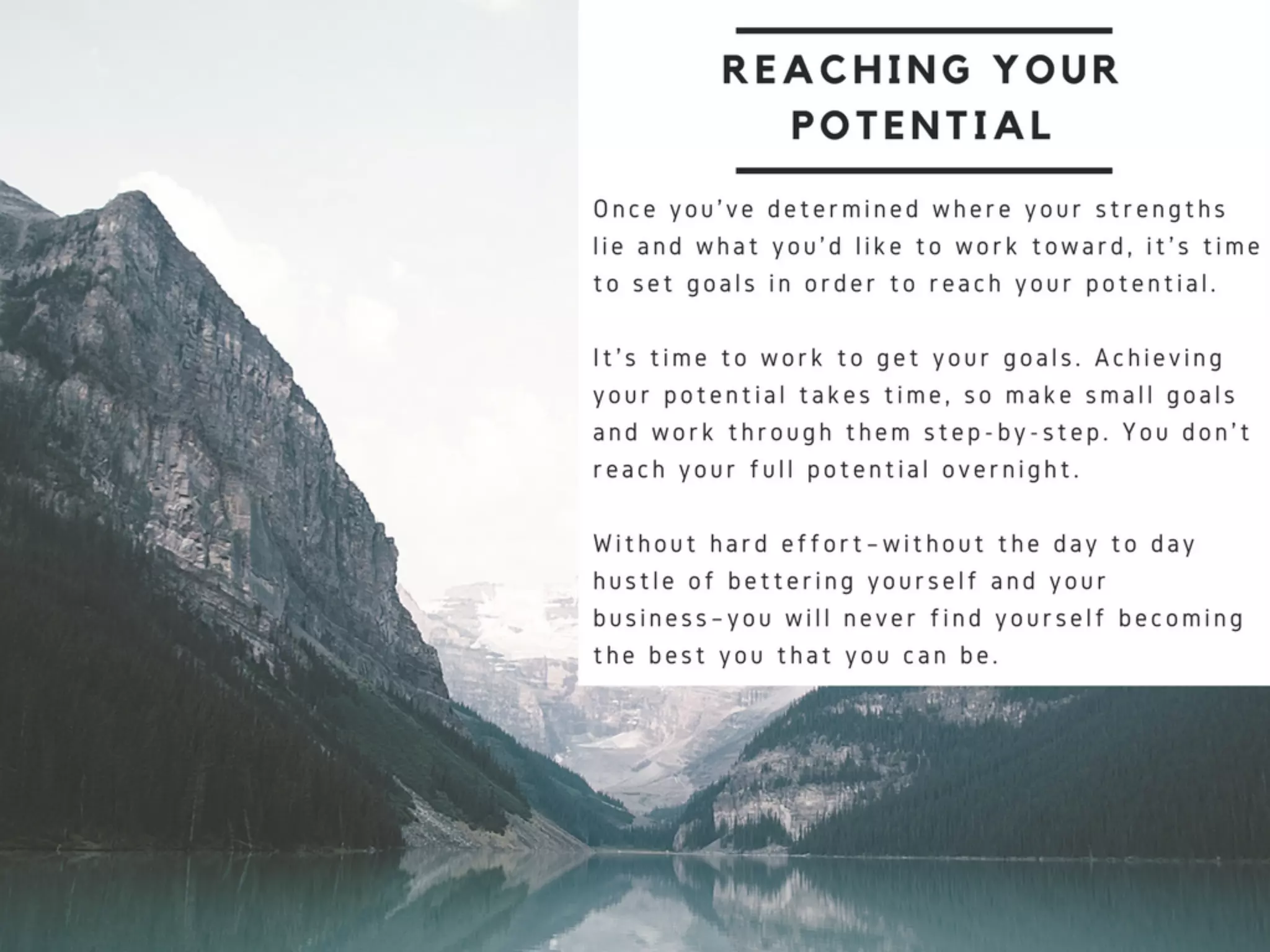 Tapping into Your Untapped Potential | PPT