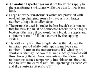 Tappings of transformer | PDF