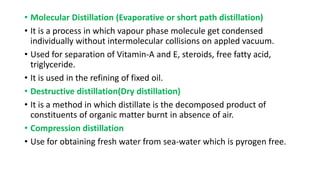 UNIT OPERATIONS : PHARMACEUTICAL ENGINEERING ON BASICS AND APPLICATION ...