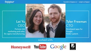 Tappur Pitch Deck | PDF