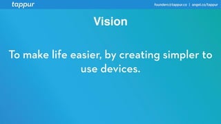 Tappur Pitch Deck | PDF