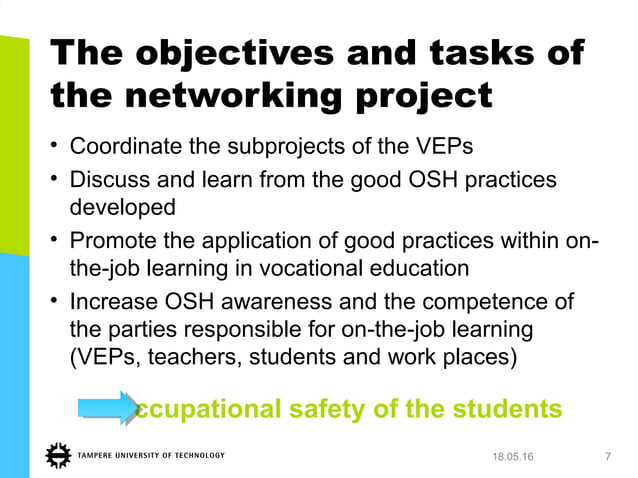 Vaaka networking project of OHS in on-the-job learning | PPT | Free ...