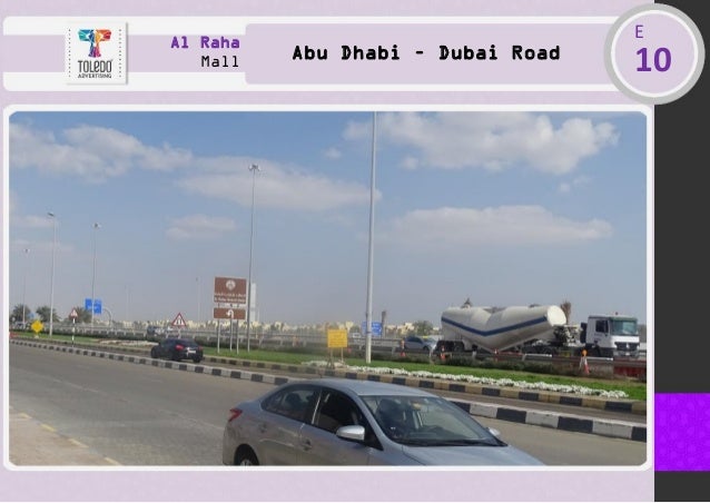 Toledo Advertising Available Outdoor Sites in Abu Dhabi