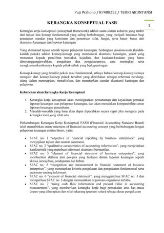 KERANGKA KONSEPTUAL FASB | DOCX