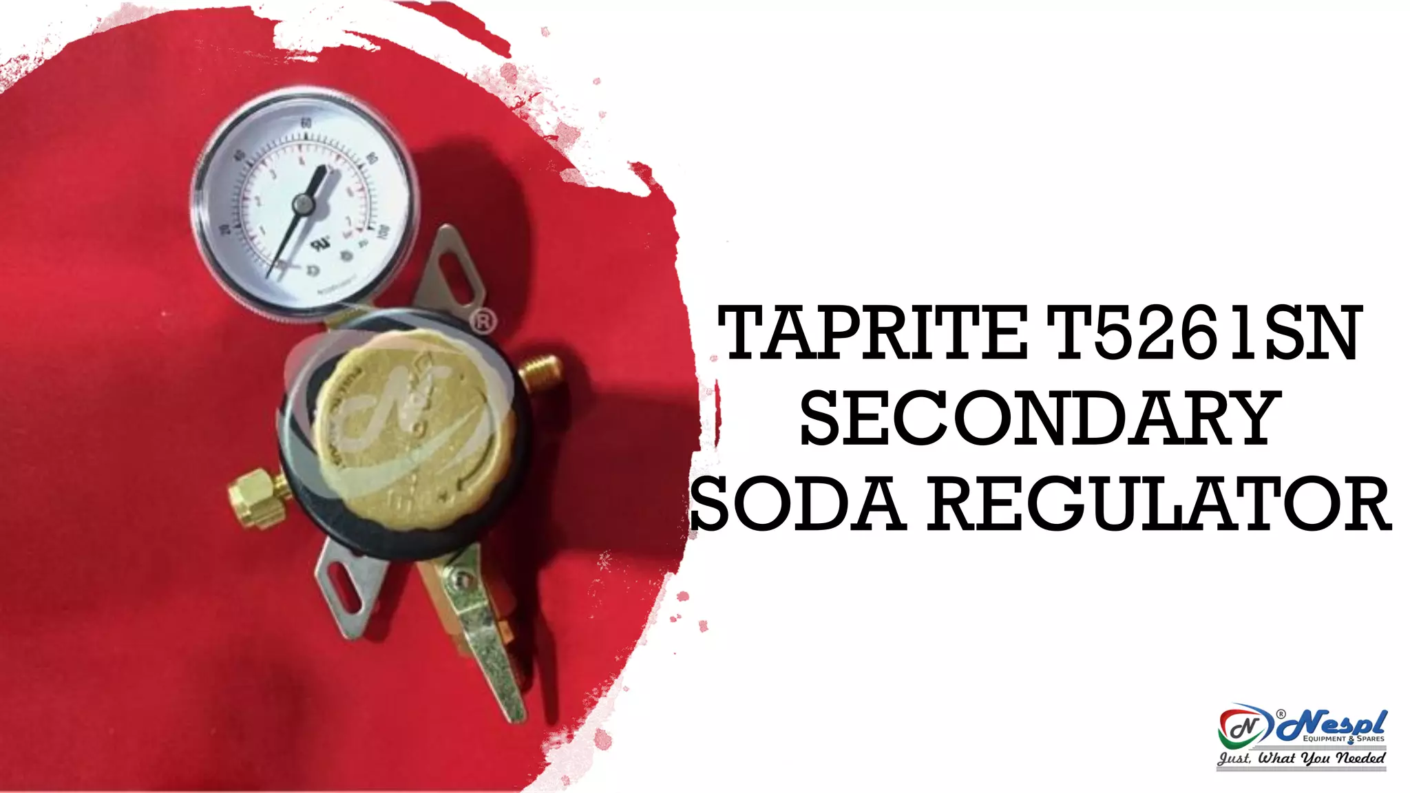 Taprite T5261 SN Secondary Soda Regulator | PPT