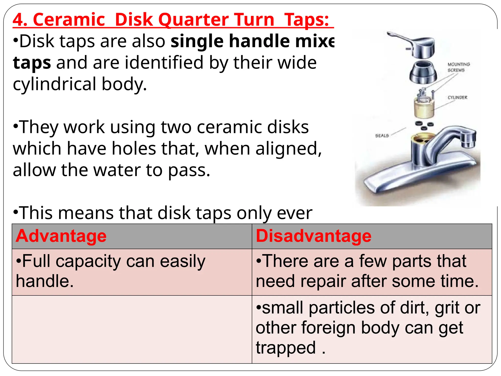 Sanitary Fittings (taps, Faucets, Mixing units, valves etc)) | PPTX