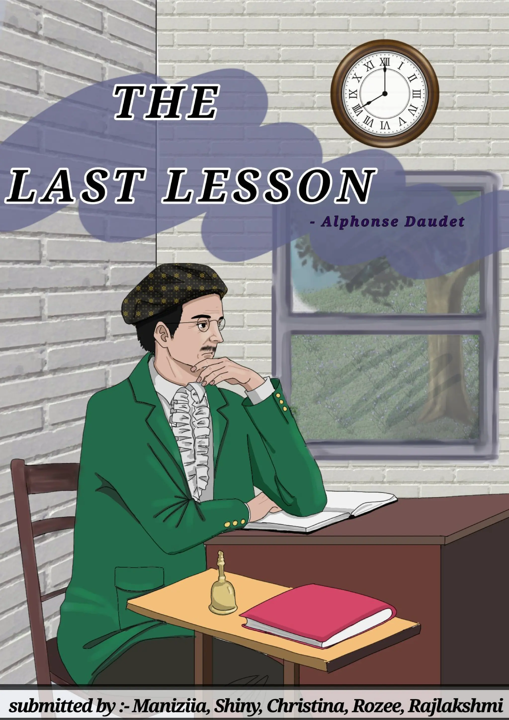 The last lesson in comic form for English art integrated project class ...