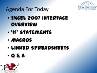 Excel Master Class | PPT