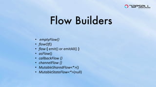 Coroutines Flow & Channels Workshop Slides | PDF