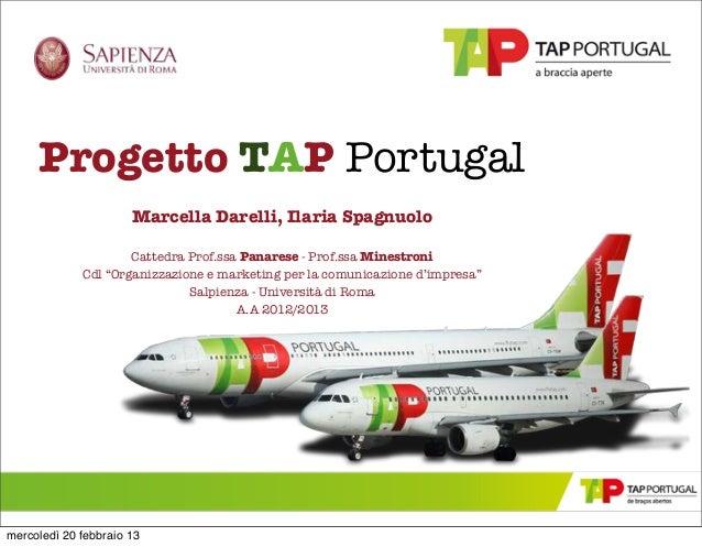 Progetto di Marketing Operativo per TAP Portugal