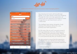 TapTab Messaging App | PPT