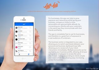 TapTab Messaging App | PPT