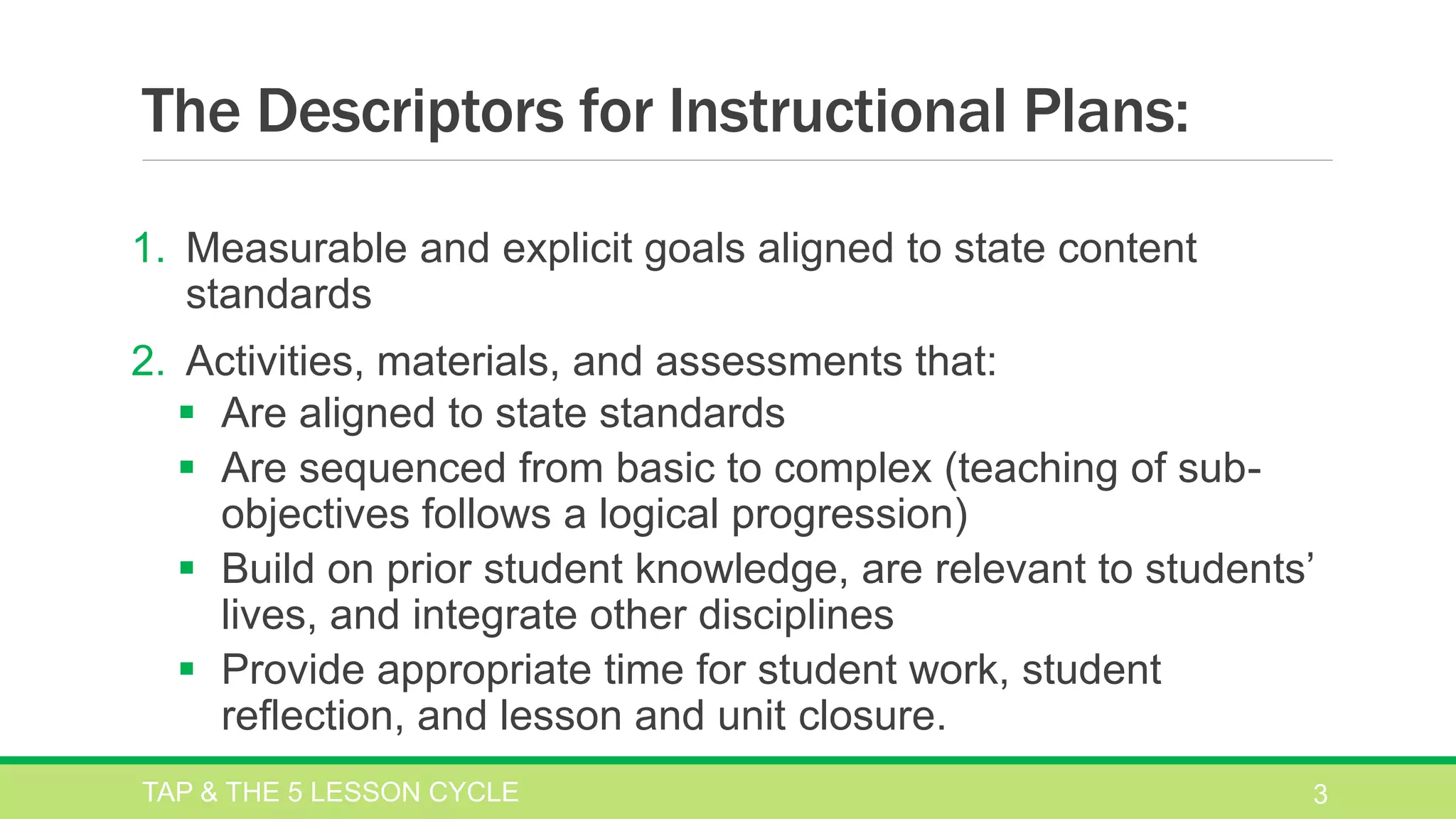 Tap & the 5E lesson cycle | PPT