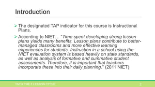 Tap & the 5E lesson cycle | PPT