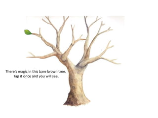 Tap the magic tree | PPT