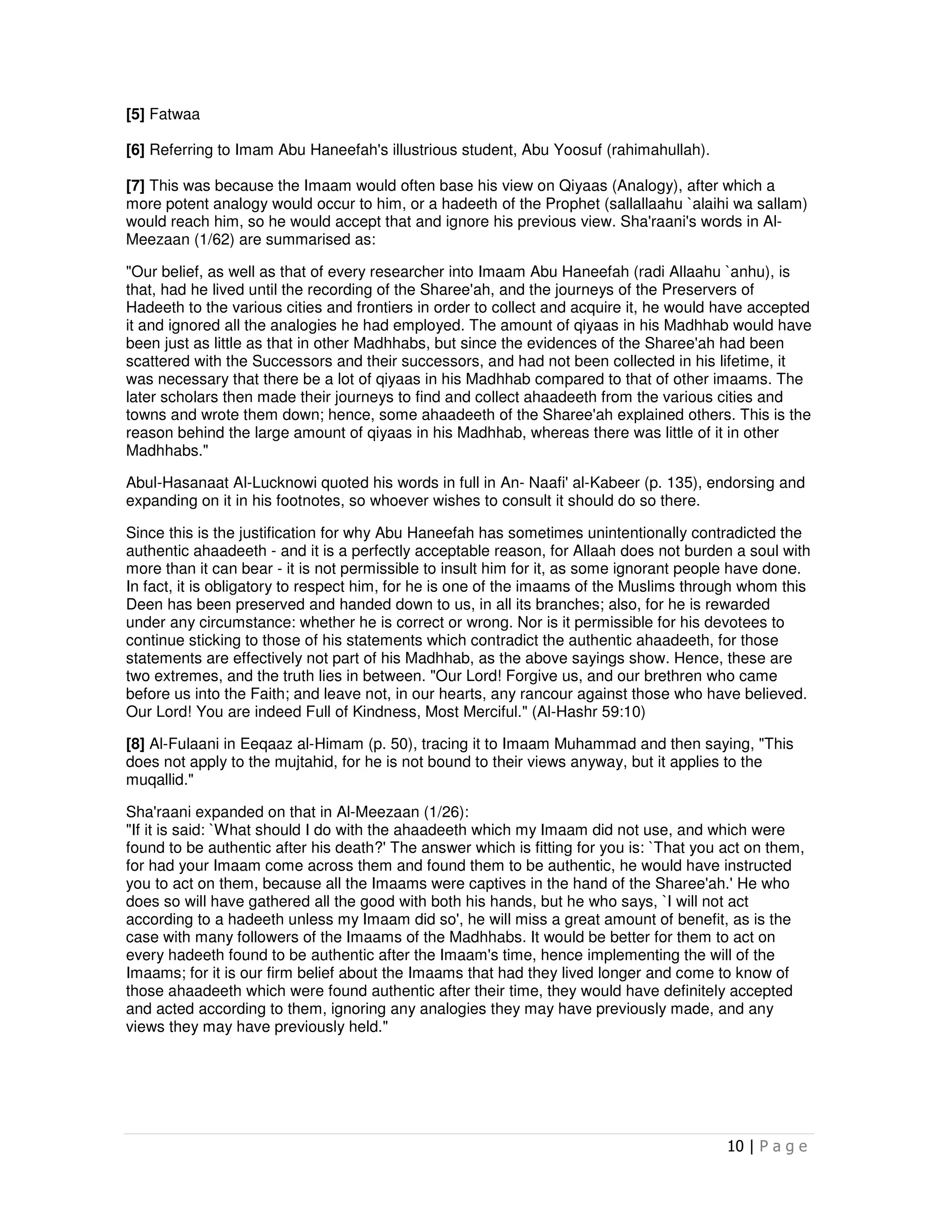 Taqleed following blindly | PDF