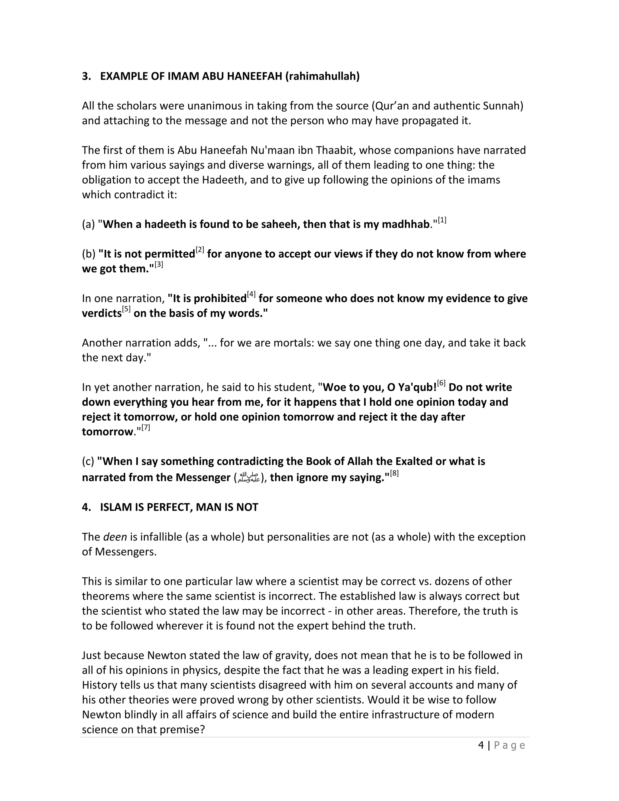 Taqleed following blindly | PDF