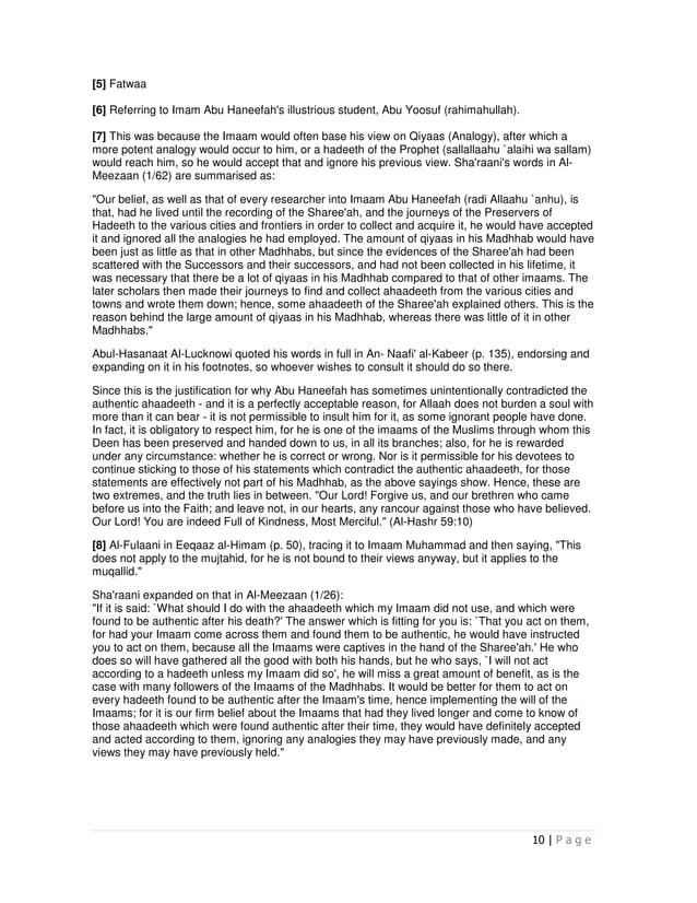 Taqleed following blindly | PDF | Islam | Religion & Spirituality