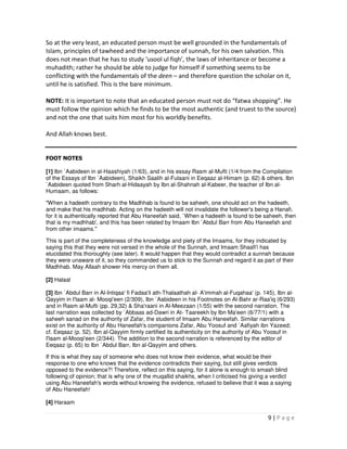 Taqleed following blindly | PDF