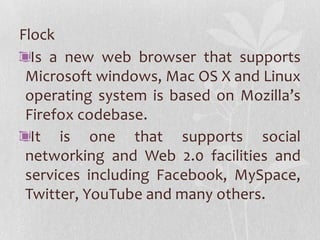 Taque | PPTX | Browsers | Computer Software and Applications