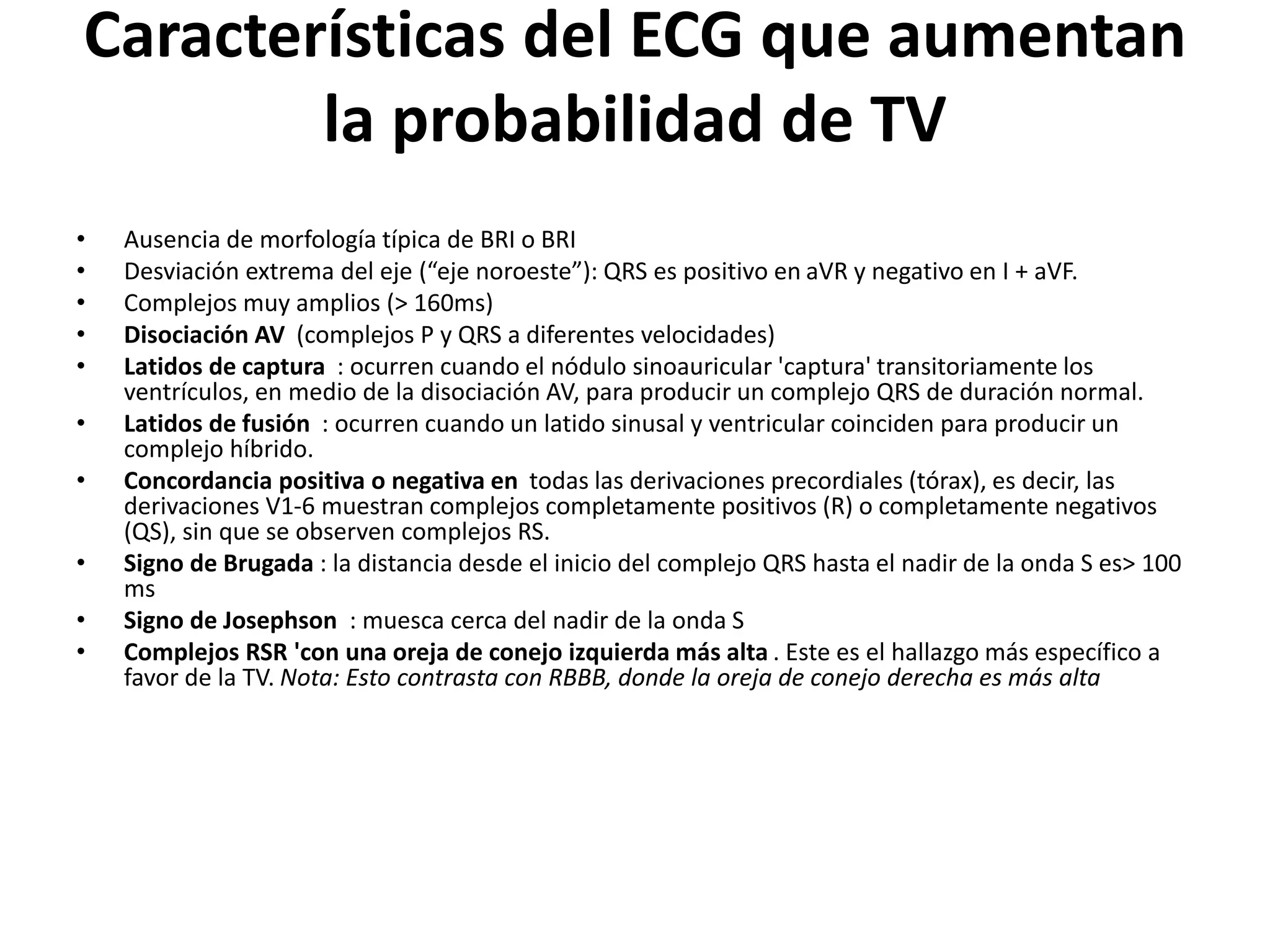 TAQUICARDIA DE QRS ANCHO, ARRITMIAS VENTRICULARES.pptx