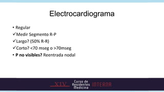 Taquicardia supraventricular | PPTX