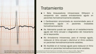 taquicardia supraventricular tipos causas | PPTX