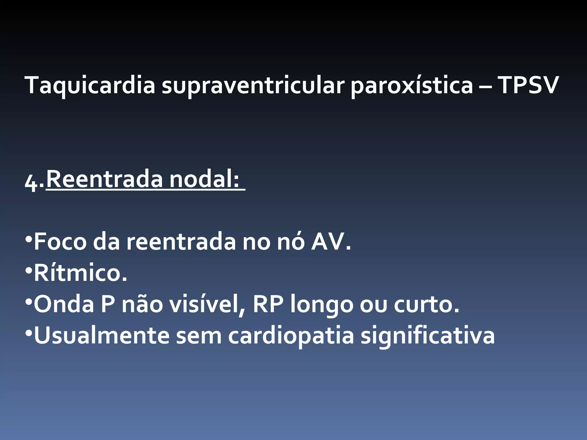 TAQUICARDIA SUPRAVENTRICULAR | PPT