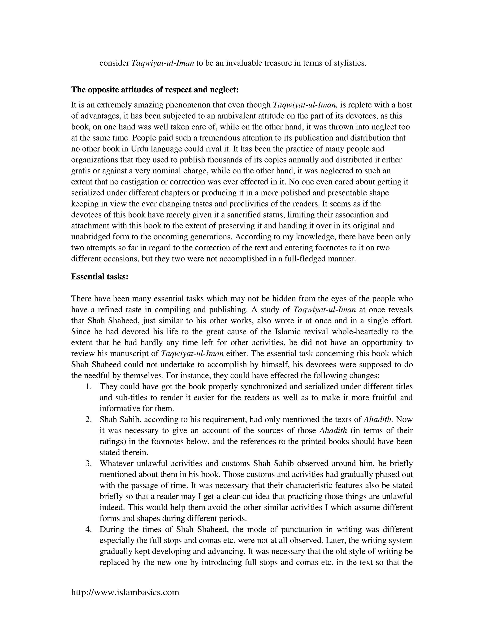 Taqwiyat ul-imaan-shah-ismail-shaheed | PDF