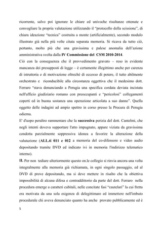 Tar 2021 memoria signed parenti CASO FERRARO | PDF