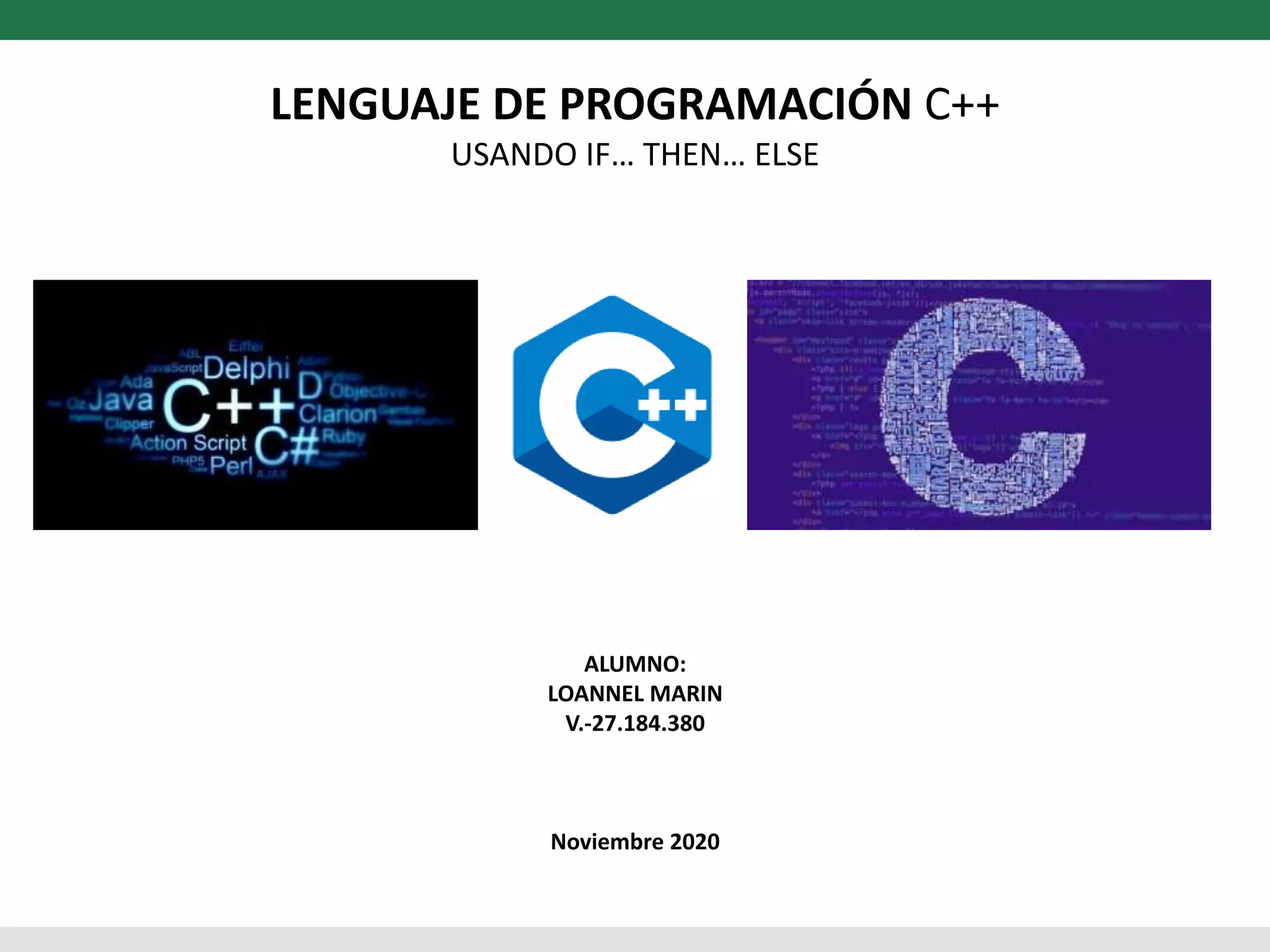 Estructuras de control C++ | PDF