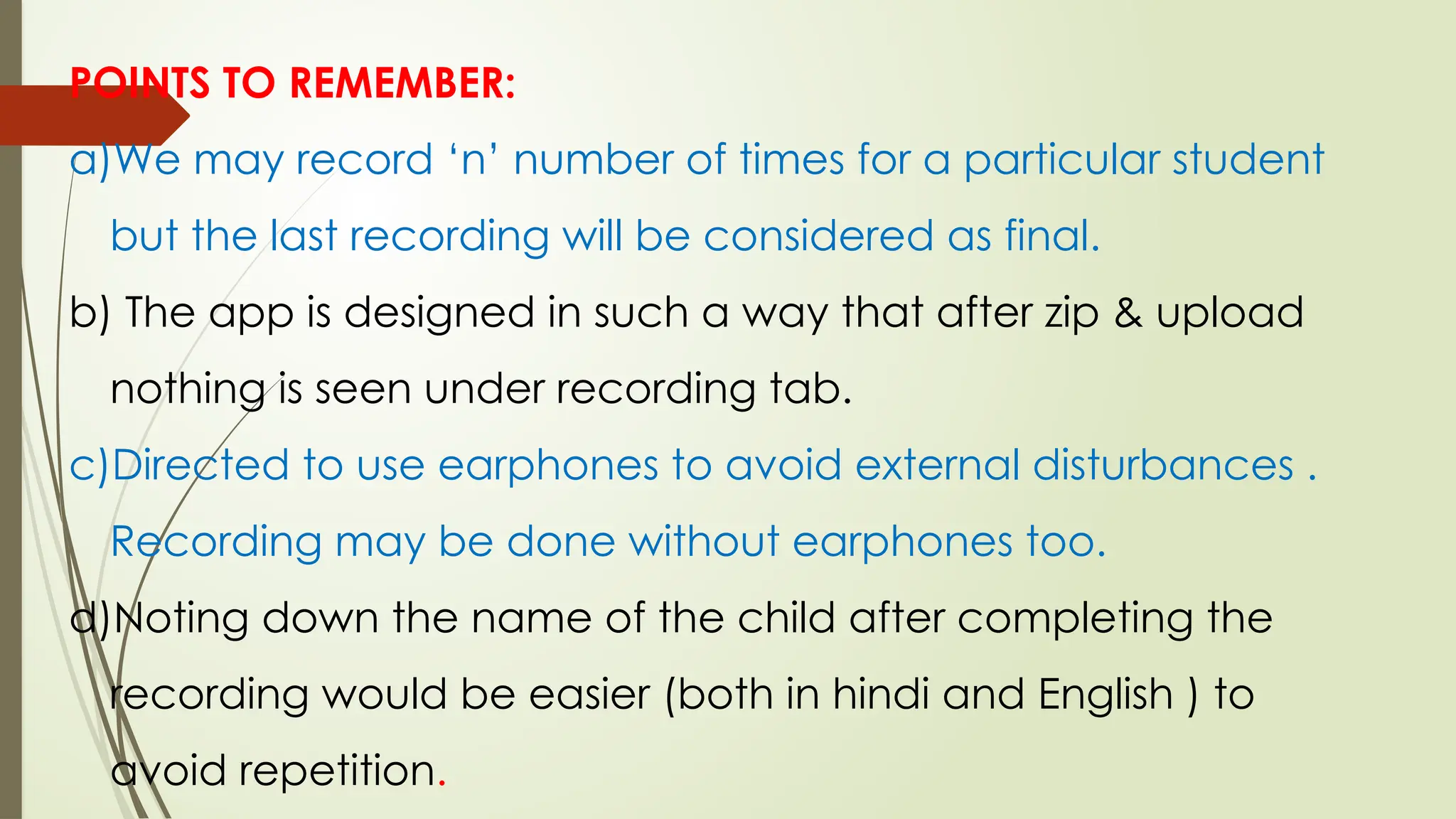 Tara App for oral reading fluency assessment. | PPTX