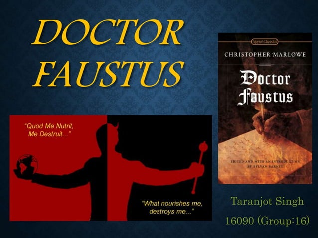 Dr faustus Play English Bu Christopher Marlowe | PPTX