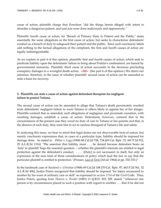Tarasoff | PDF