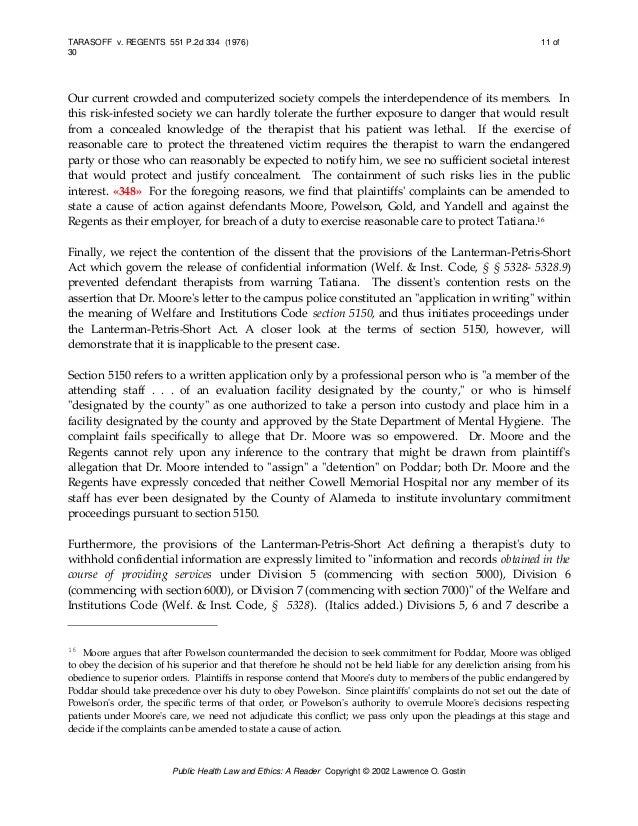 Tarasoff