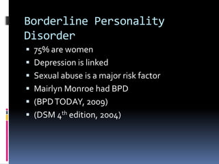 Tara Thomas Psychiatric Disorders | PPTX