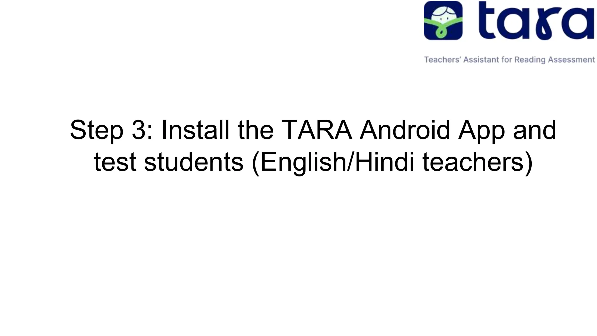 TARA Training Material KVS Teachers.pptx