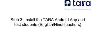 TARA Training Material KVS Teachers.pptx