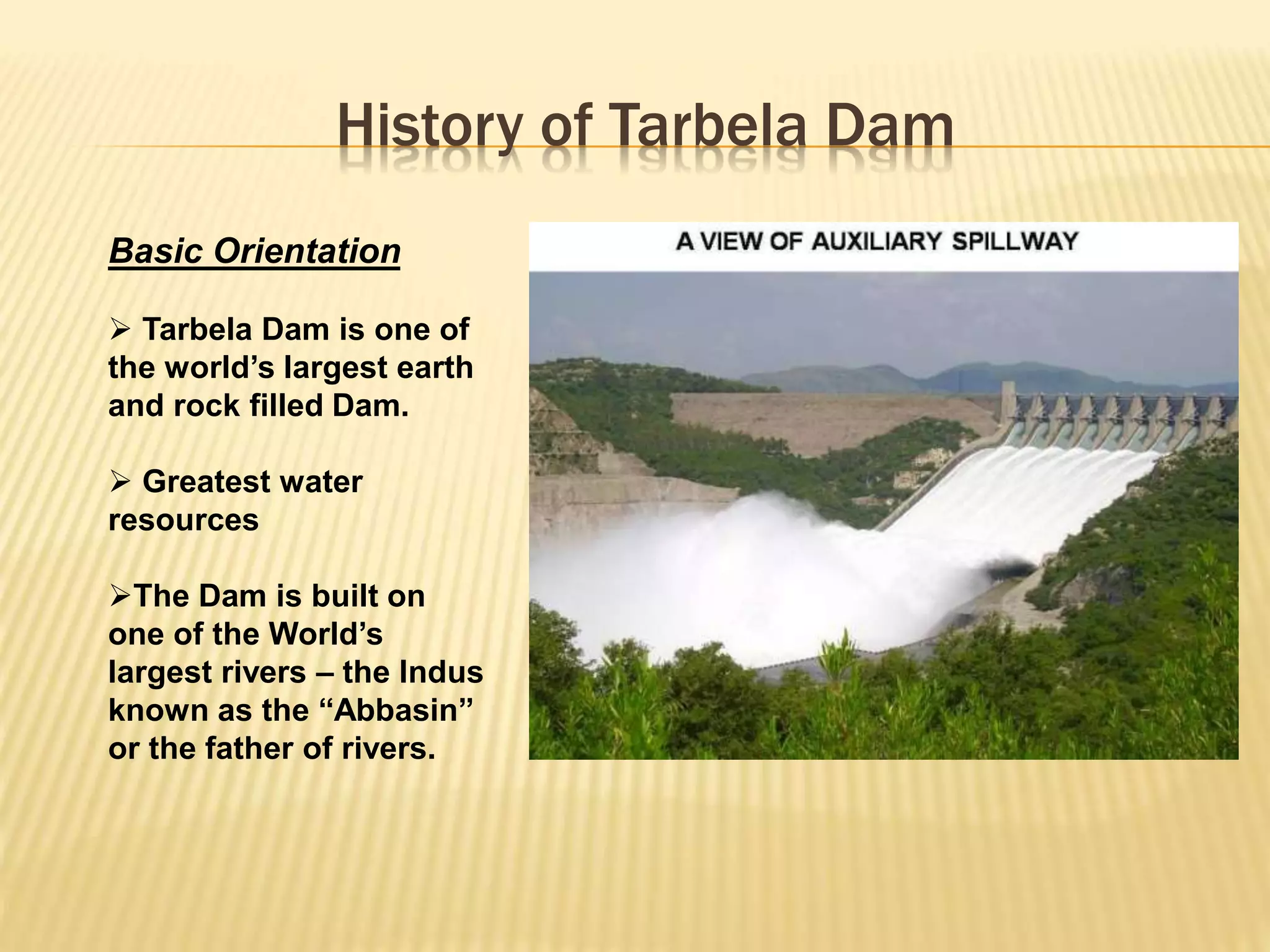 Tarbela dam | PPTX