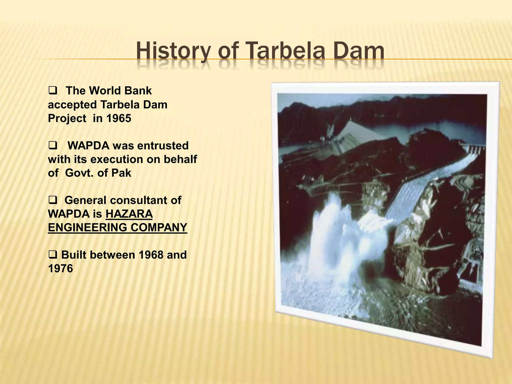 Tarbela dam | PPTX