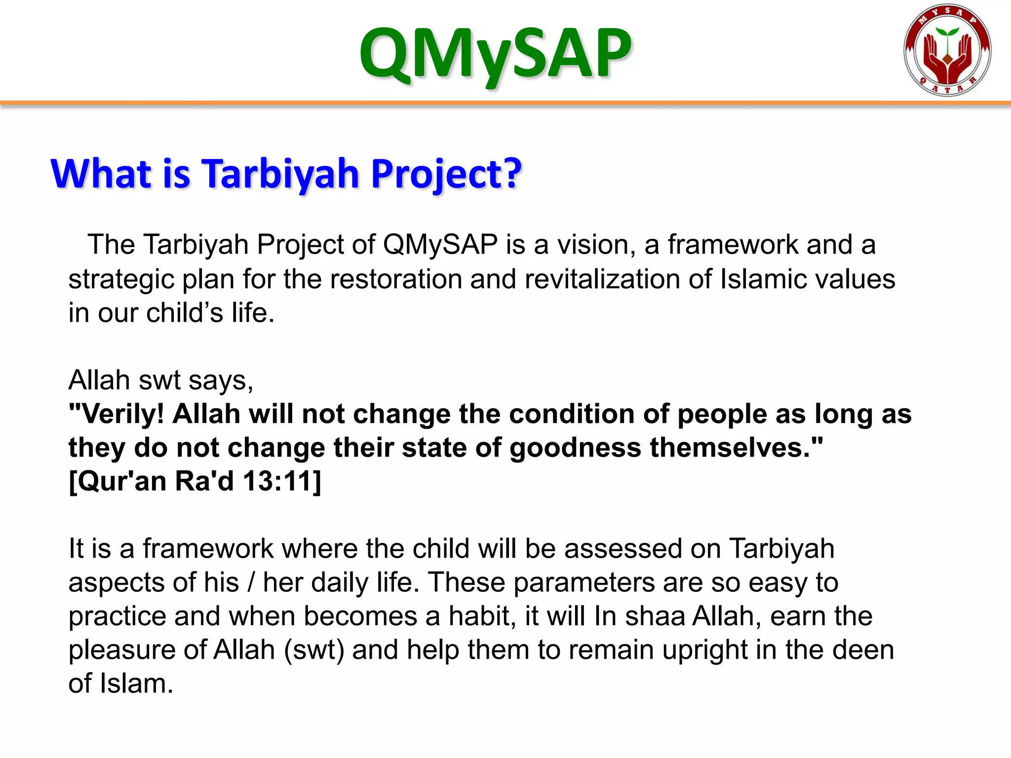 The Tarbiyah Project | PPTX
