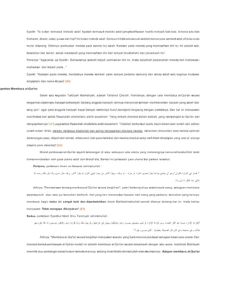 Tarbiyah bermarhalah bid'ah kah? Jawaban pembelaan wahdah islamiyah | DOCX