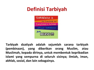 Tarbiyah dzatiyah | PPT