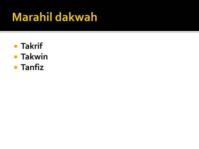 Tarbiyyah dan keberkesannya | PPT