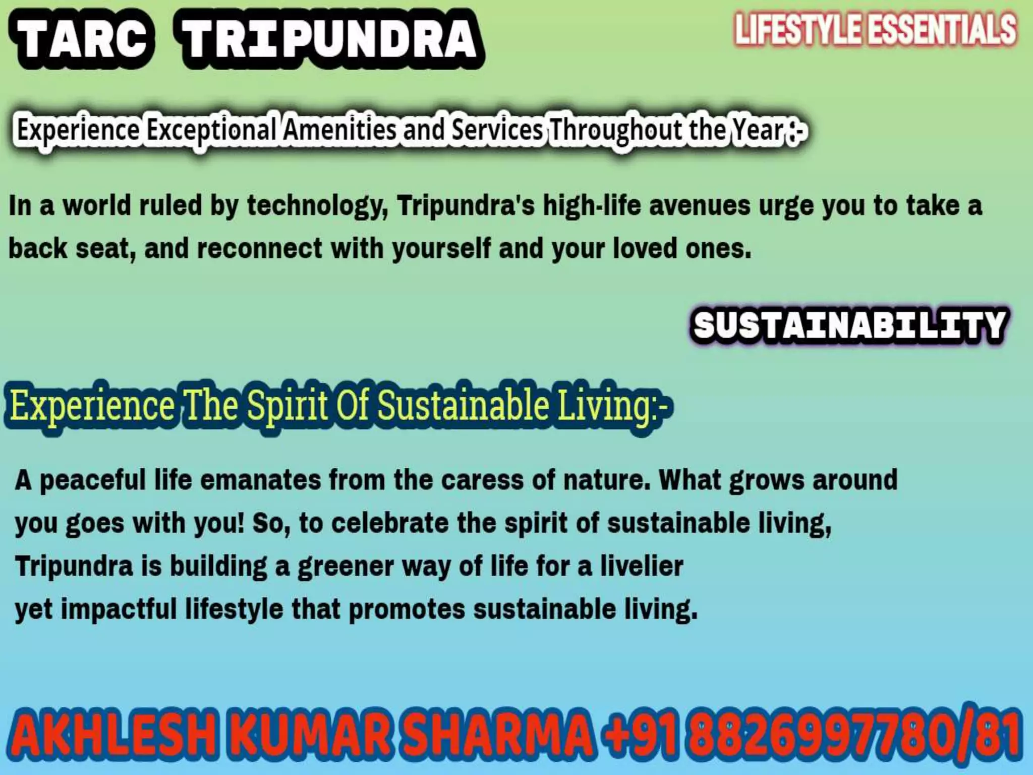 Tarc Tripundra PPT New booking.pdf