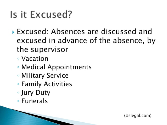 Tardiness and absenteeism and its repercussions in the | PPTX