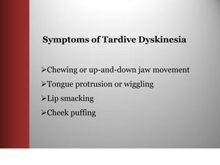 Tardive dyskinesia | PDF