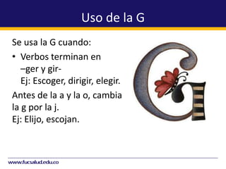 Reglas de ortografía | PPTX