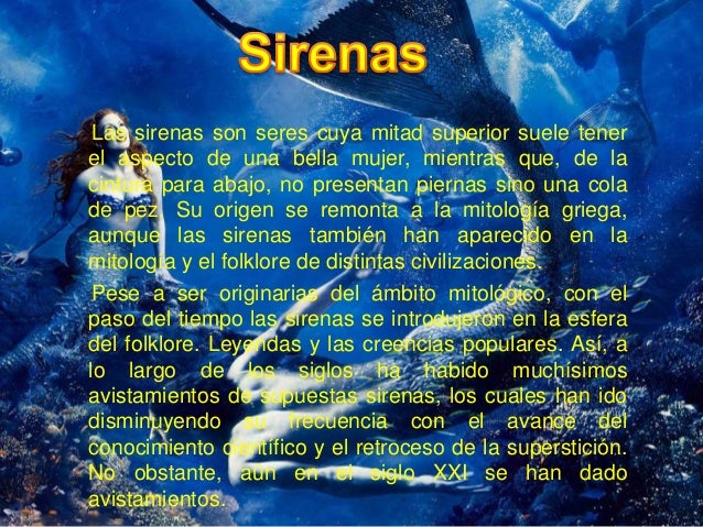 Mitos de las sirenas _ historia de las sirenas | XAKY