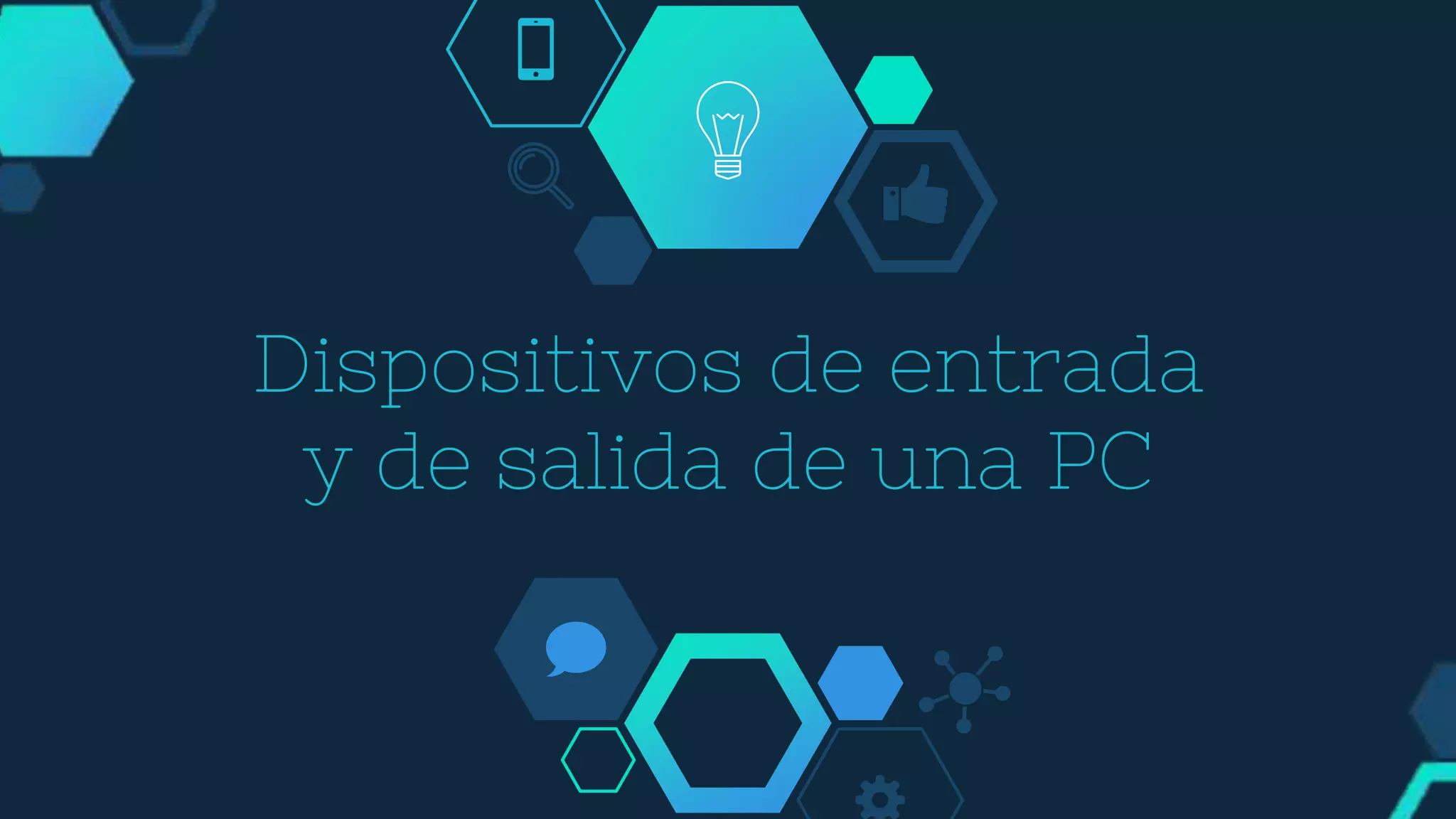 Dispositivos de entrada y salida de una PC | PPTX
